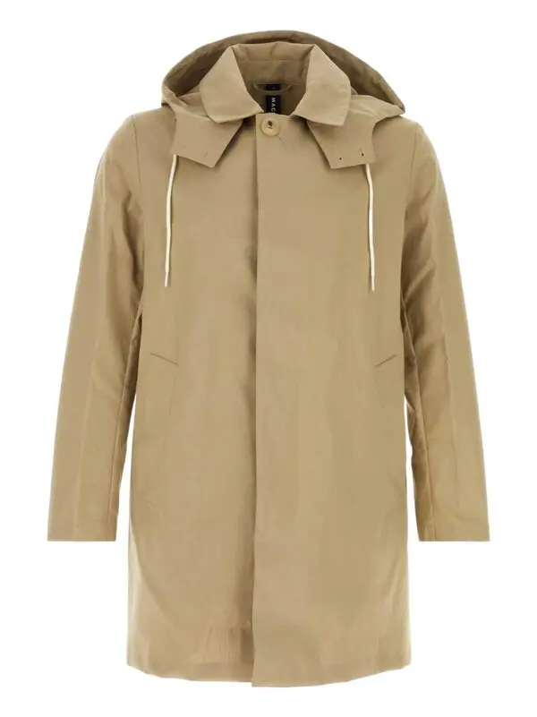 Mackintosh Classic Hooded Rain Jacket - Nude