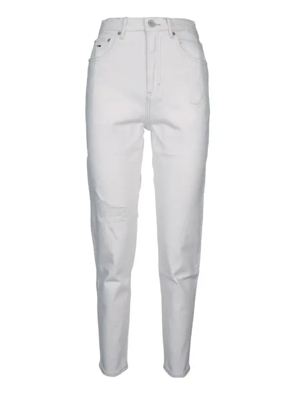 Tommy Hilfiger Ultra High Rise Tapered Jeans - White