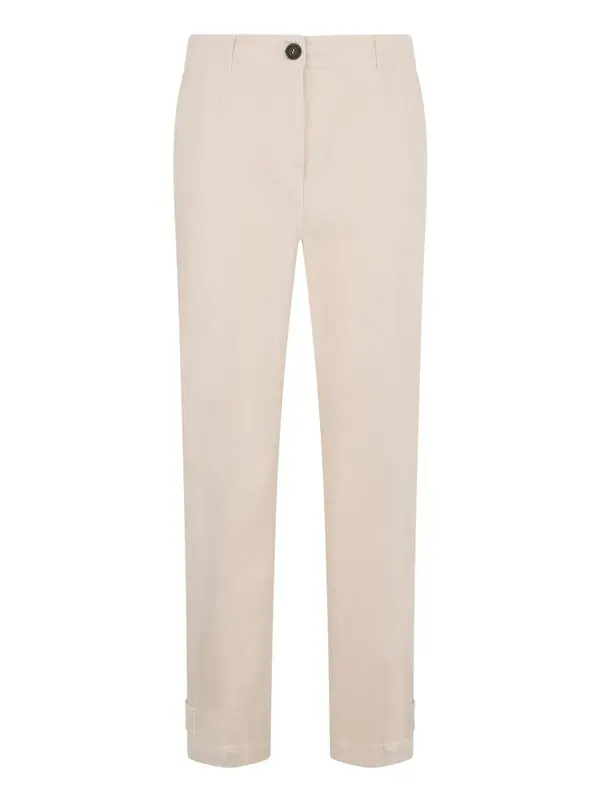 Peserico Classic Straight-leg Pants - Nude