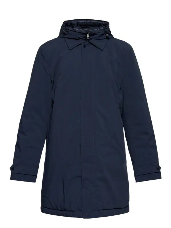 Woolrich Removable Hooded Jacket - Black