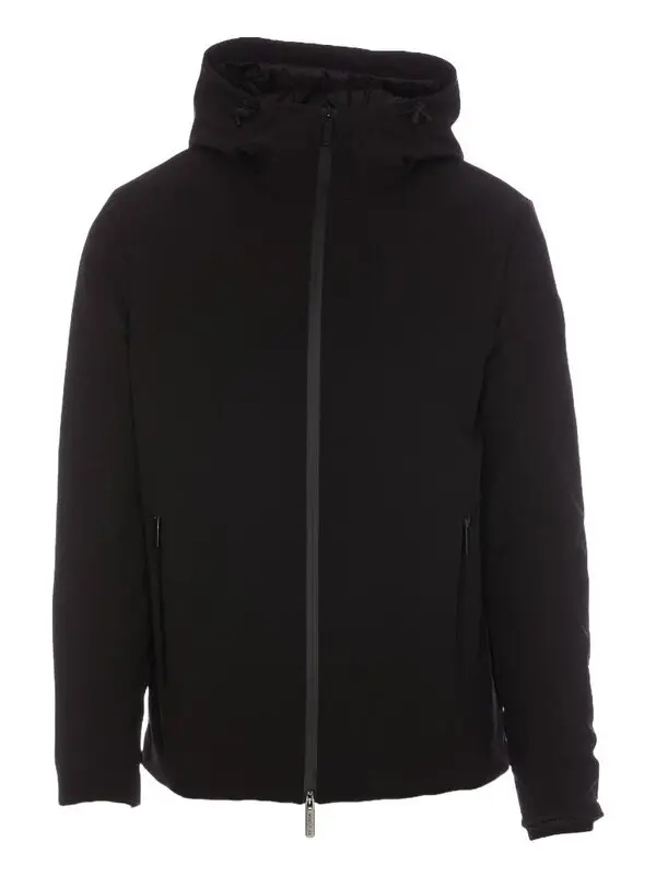 Woolrich Pacific Zip-up Hooded Jacket - Black