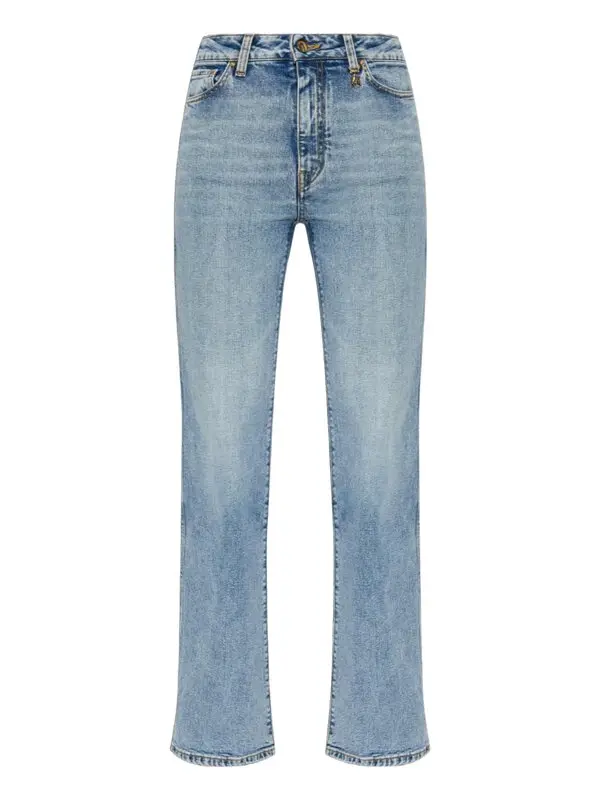 Amiri Straight Leg Jeans - Blue