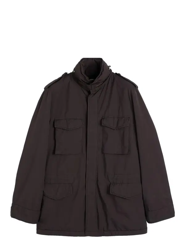Aspesi Hooded Utility Jacket - Black