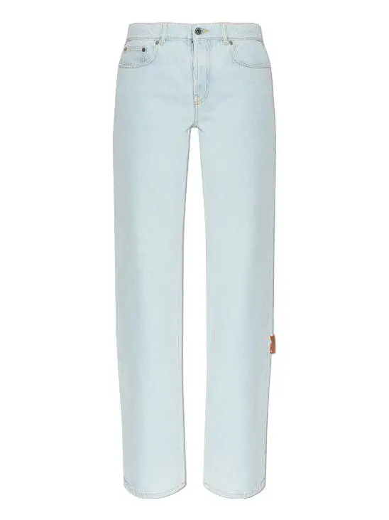 Off-White Straight-leg Jeans - White