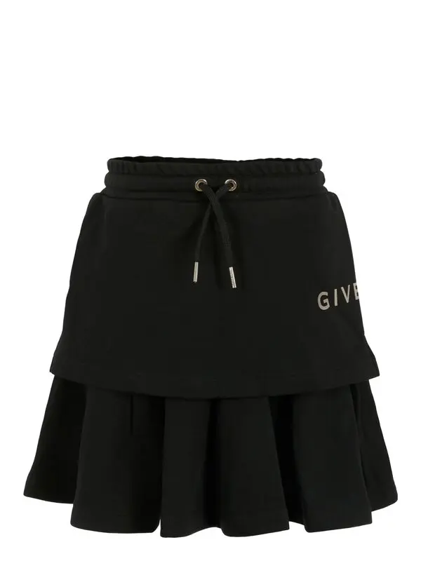 Givenchy Ruffled Skirt - Black