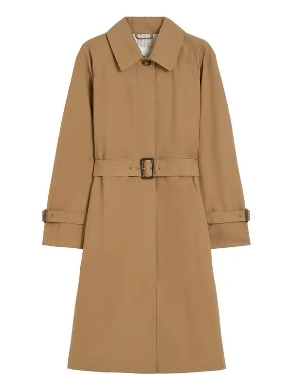Max Mara Long-sleeved Trench Coat - Brown