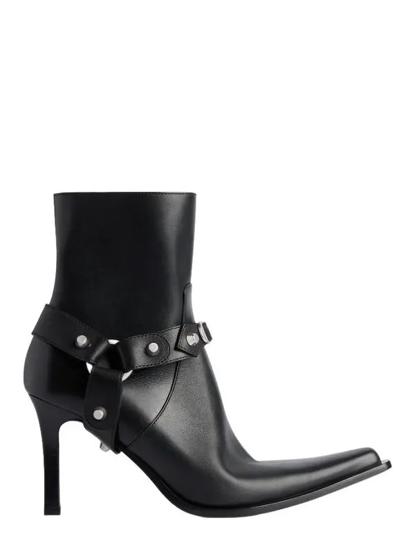 Balenciaga City High-heeled Boots - Black