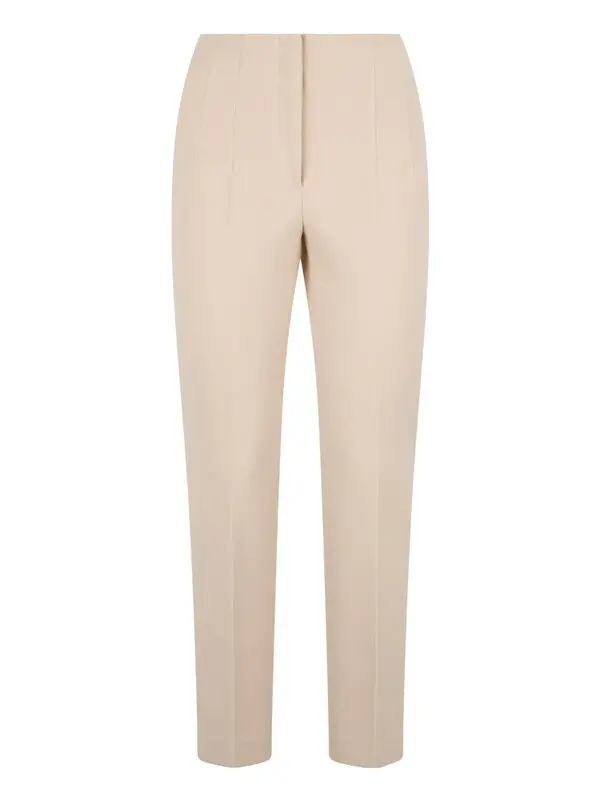 Peserico High-waist Slim Pants - Nude