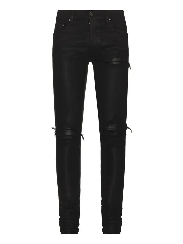 Amiri Belt Loop Jeans - Black
