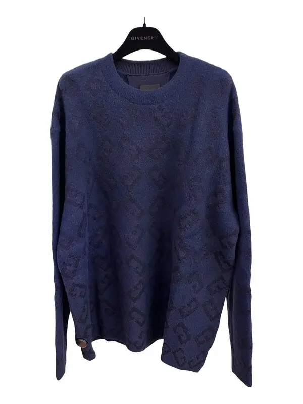 Givenchy Monogram Knitted Jumper - Black