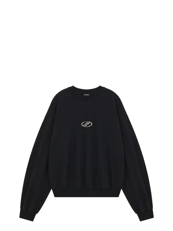 We11Done Crew-neck Sweatshirt - Black