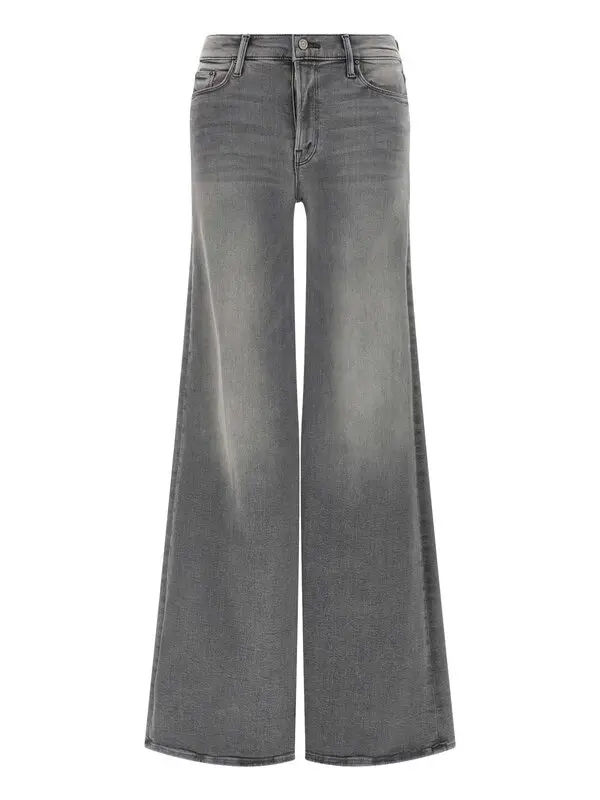 MOTHER Jeans With Belt Loops - Gray
