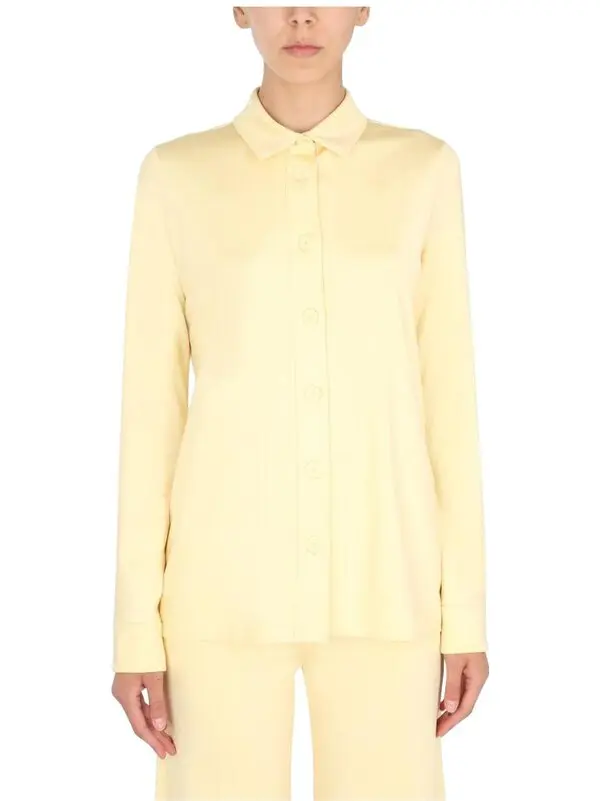 JIL SANDER Classic Collar Shirt - Yellow