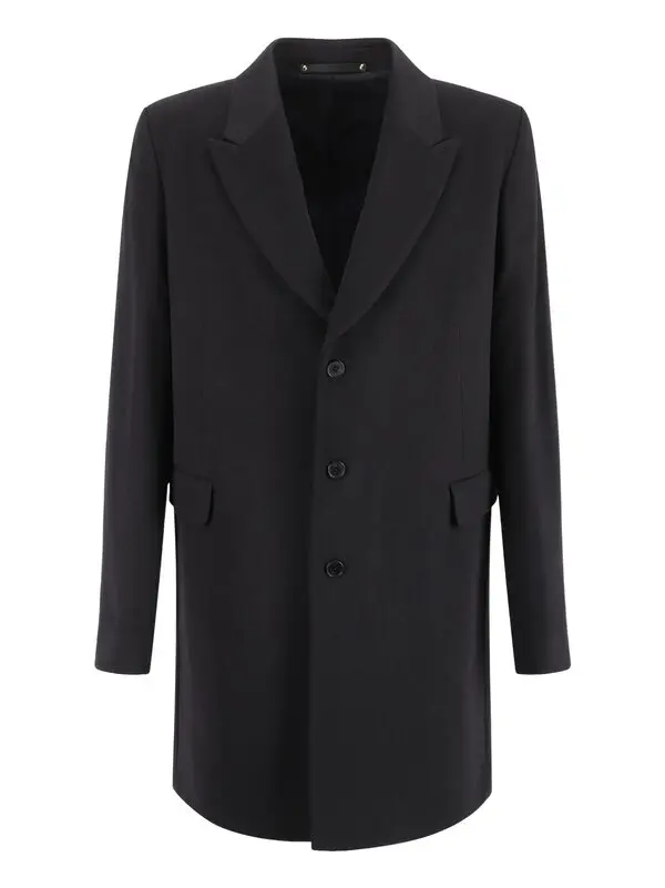 Paul Smith Single-breasted Coat - Black