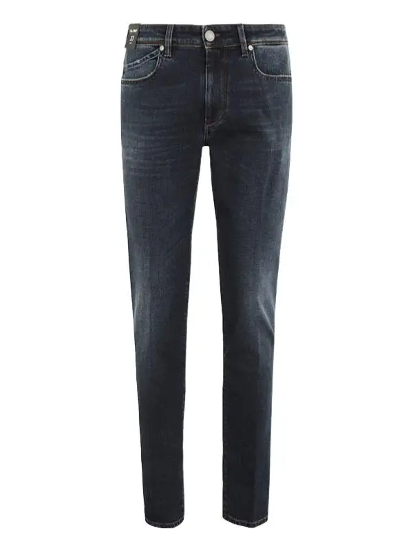 RE-HASH Belt-loop Jeans - Black