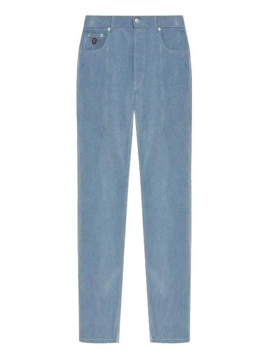 Moschino Straight Leg Jeans - Blue