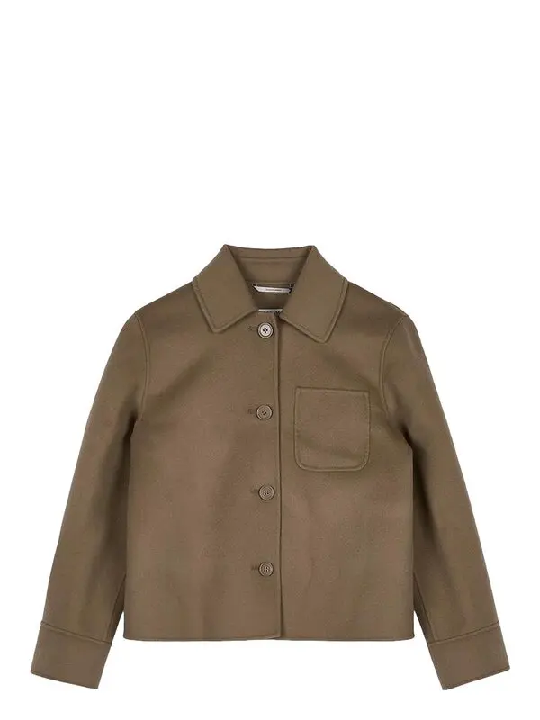 Max Mara Long Sleeve Casual Jacket - Brown
