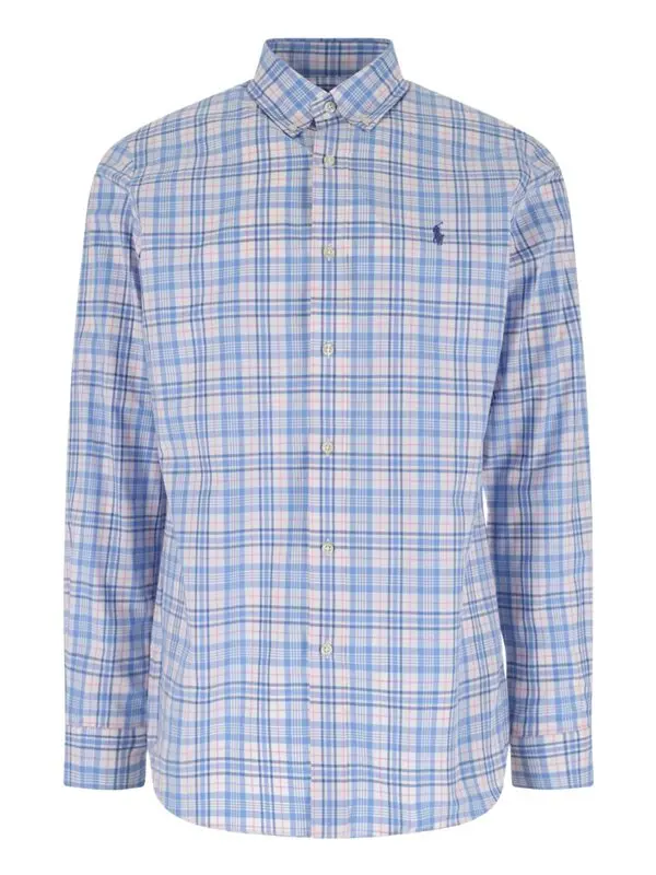 Polo Ralph Lauren Classic Checked Shirt - Blue