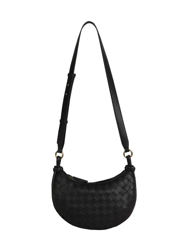 Bottega Veneta Gemelli S Hobo Shoulder Bag - Black