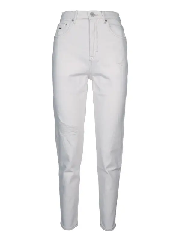 Tommy Hilfiger Ultra High Rise Tapered Jeans - White
