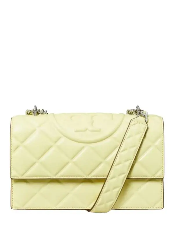 Tory Burch Small Fleming Convertible Shoulder Bag - Yellow