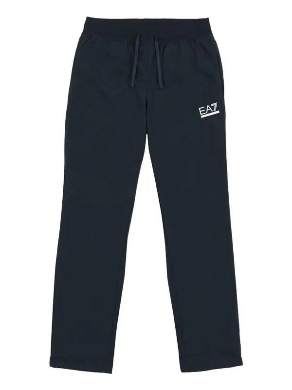 EA7 Logo Two-piece Sports Suit - Black