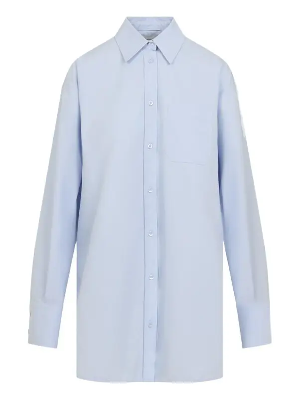 Sportmax Nespola Long-sleeved Shirt With Pleated Back Detail - No