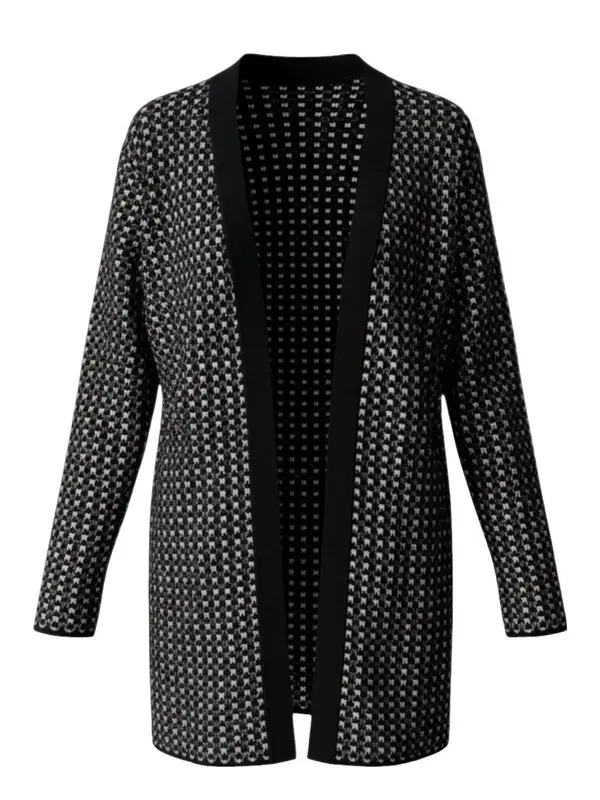 Alaïa Long-sleeved Cardigan - Black