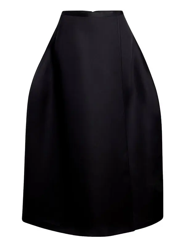 Khaite The Mila Skirt - Black