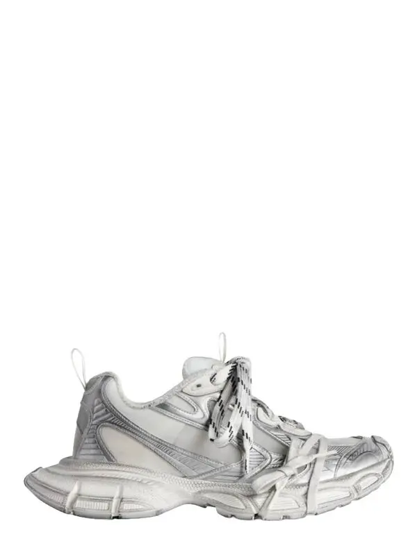 Balenciaga 3xl Summer Mesh Sneakers - White/silver