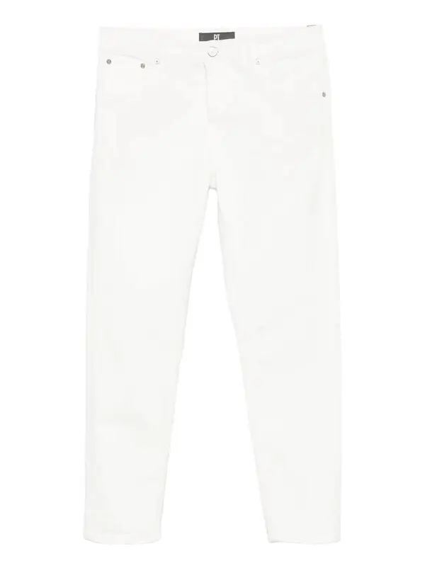 PT TORINO Tapered Fit Jeans - White