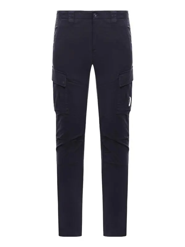 C.P. COMPANY Lens Detailed Cargo Pants - Black