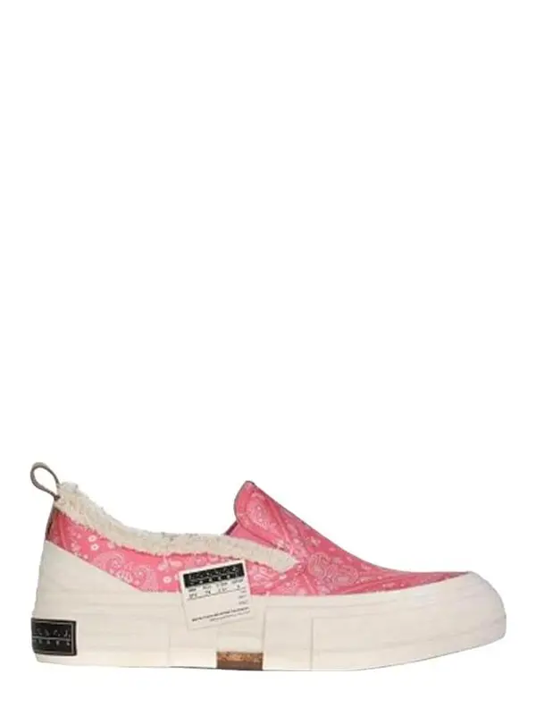 XVESSEL Logo Detail Slip-on Sneakers - White