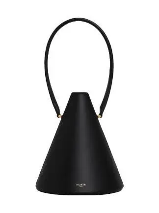 Alaïa Logo Makeup Bag - Black