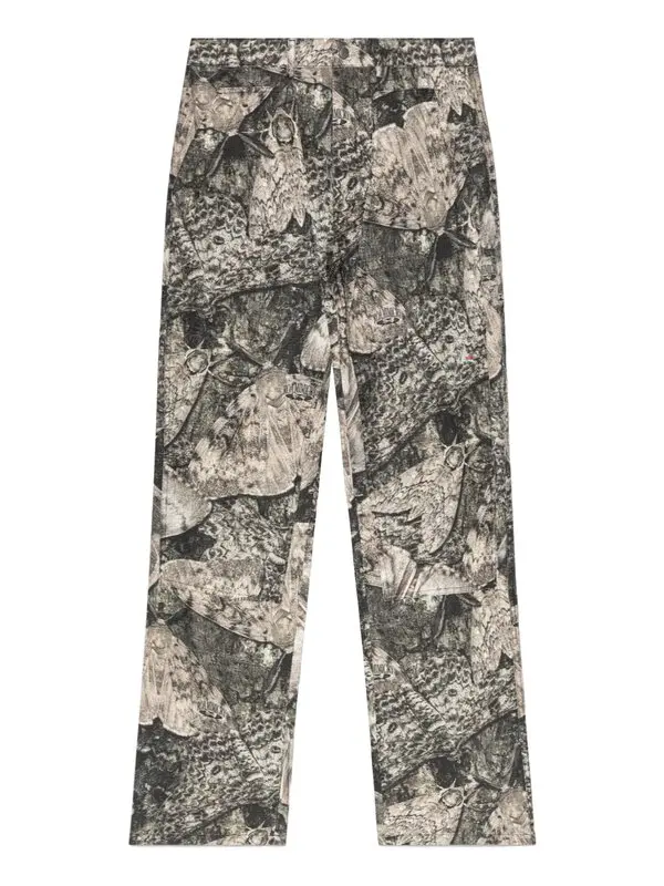 ROA Printed Trousers - Gray