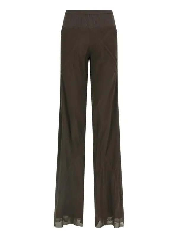 Rick Owens High-waist Wide-leg Trousers - Brown