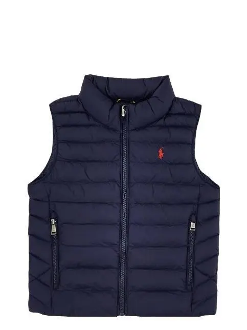Polo Ralph Lauren Quilted Zip-through Gilet - Blue