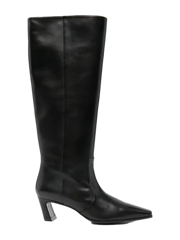 STUART WEITZMAN Square-toe Boots - Black