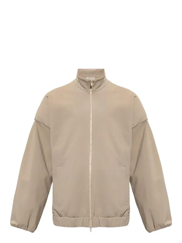 Fear Of God Zip-up Track Jacket - Nude