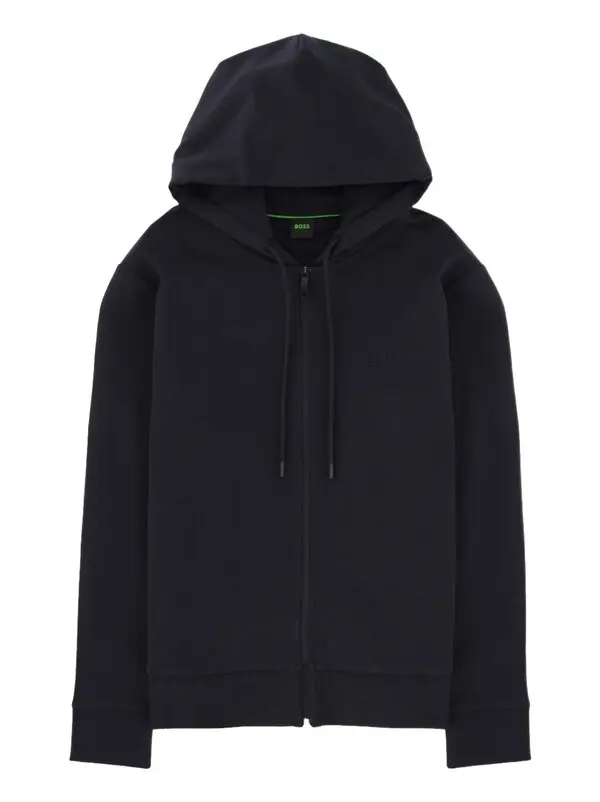 Hugo Boss Zip Hoodie - Black