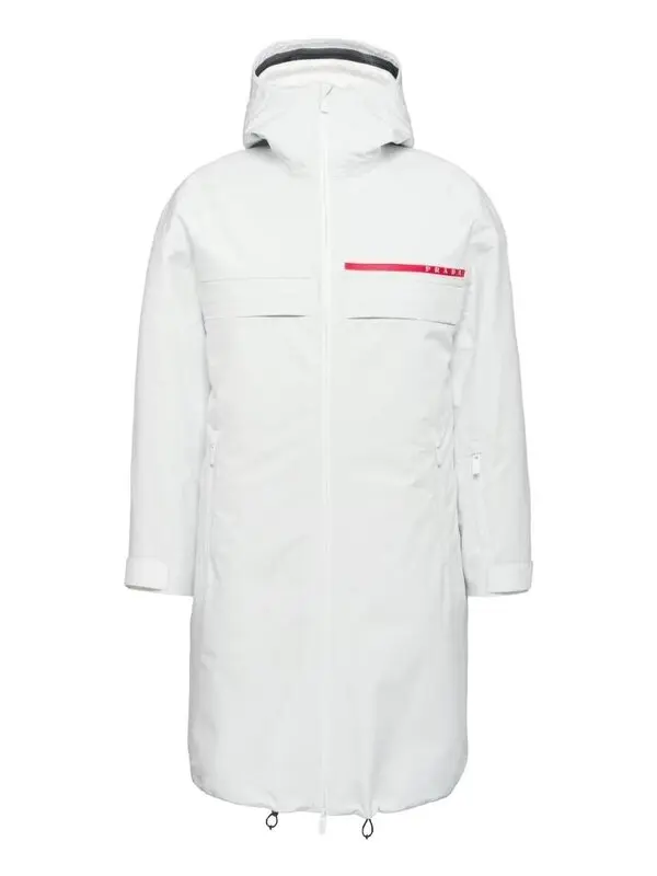 Prada Gore-tex Pro Padded Jacket - Chalk White