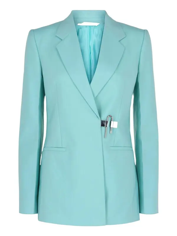 Givenchy Long-sleeved Blazer With Pocket Detail - Sapphire Blue