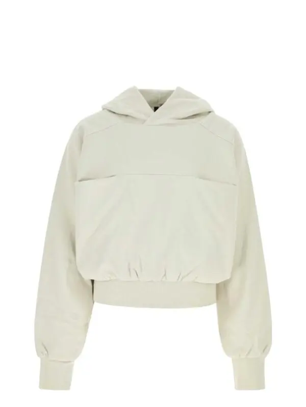 ENTIRE STUDIOS Cropped Hoodie - White