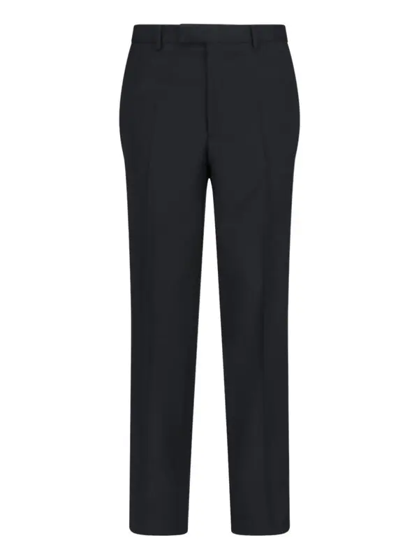 SUNFLOWER Straight Casual Pants - Black