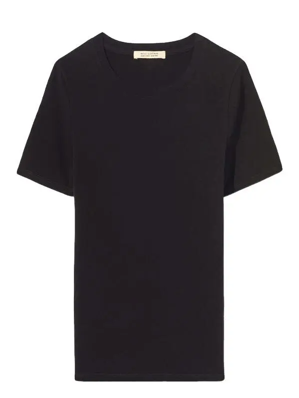 NILI LOTAN Cotton T-shirt - Black
