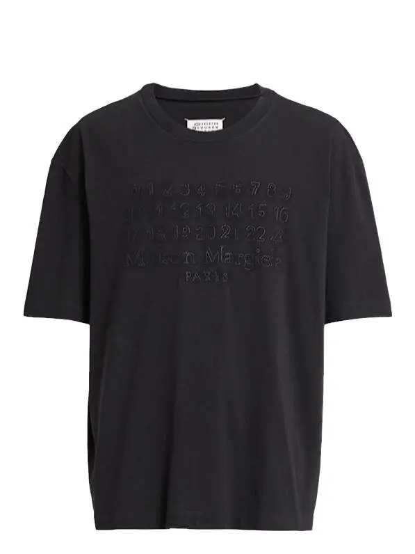 MAISON MARGIELA Cotton T-shirt - Charcoal-grey