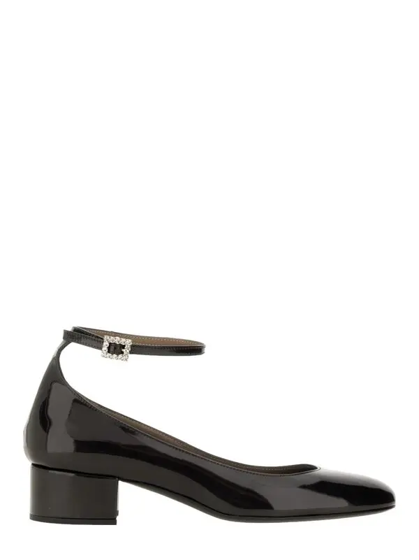 Roberto Festa Margot Mary Jane Flats - Black
