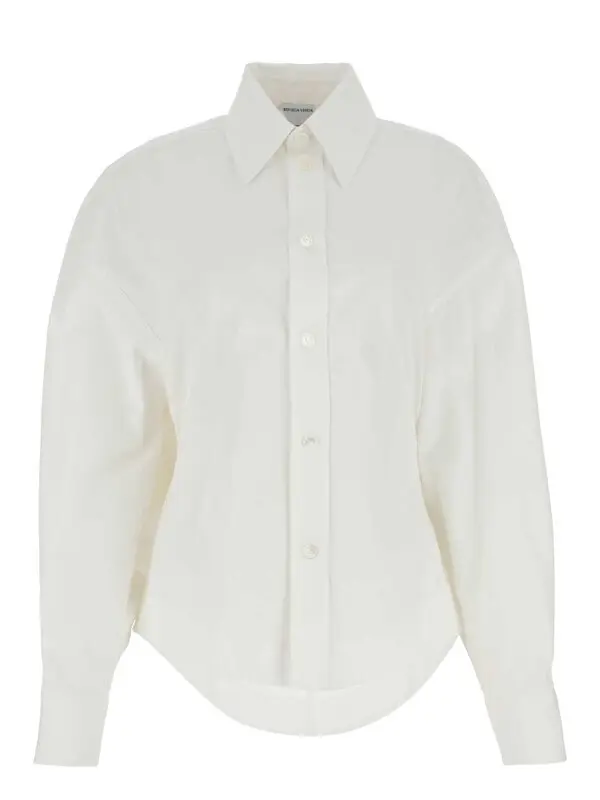 Bottega Veneta Puff-sleeved Buttoned Shirt - No