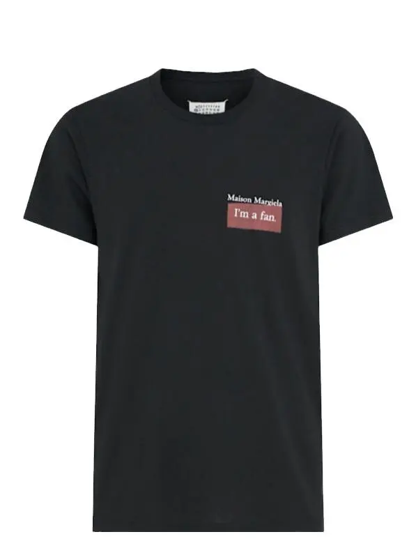 MAISON MARGIELA Cotton T-shirt - Charcoal