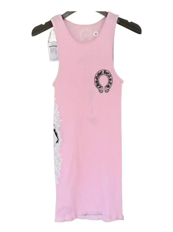 Chrome Hearts Deadly Doll Crew Neck Vest - Pink